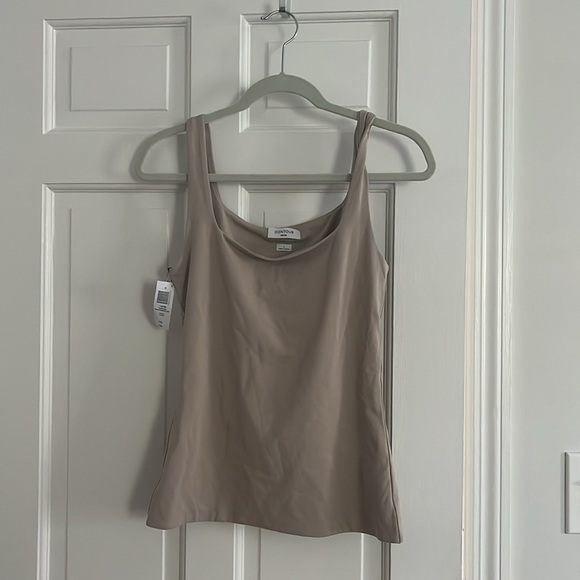 Aritzia | Tops | Contour Squareneck Hip Tank Cairo | Poshmark